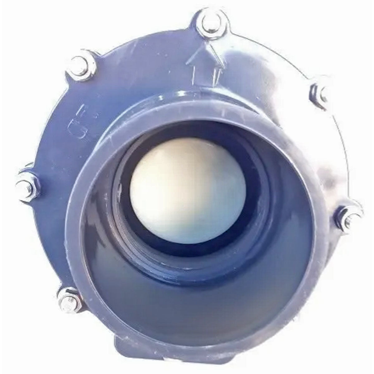 Válvula Check Antiretorno 2 1/2" Tipo Columpio Pvc Hidraulico Ced80 LD ...