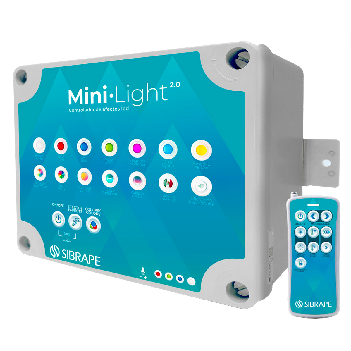 Kit de 4 Mini Light 2.0 6W Cable 5m con Fuente y Controlador – AQUADUSA